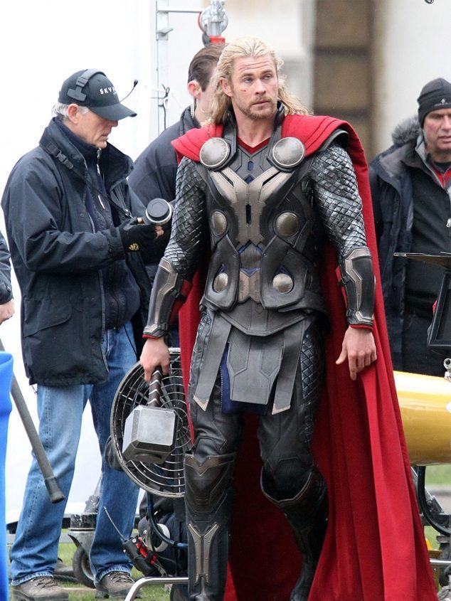 Veja novas imagens direto dos sets Thor 2: The Dark World - Cinema com ...